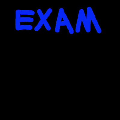 Quiz Exam Animated Text Loop GIF | GIFDB.com