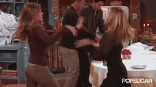 Rachel Cat Fight GIF | GIFDB.com