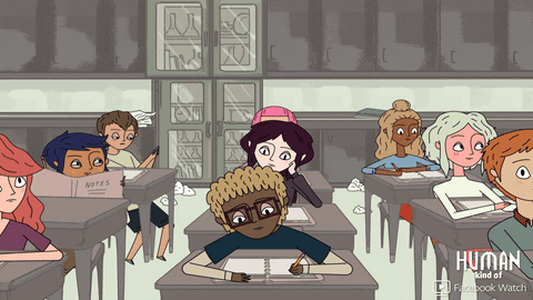 Raising Hand In The Classroom GIF | GIFDB.com