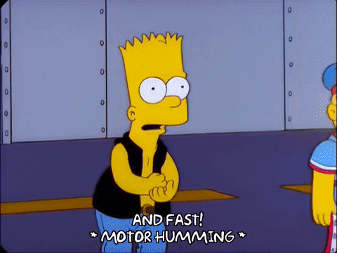 Ralph Wiggum And Fast Motor Humming GIF | GIFDB.com