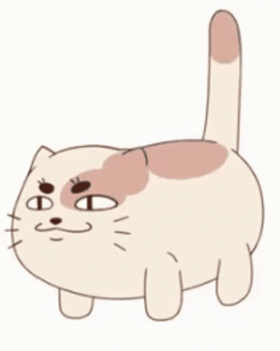 Randowis Blue Monday Cat Bounce GIF | GIFDB.com