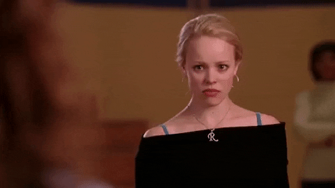 Regina George Angry Walk Out GIF | GIFDB.com
