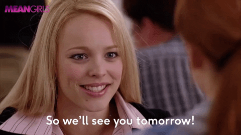 Regina George See You GIF | GIFDB.com