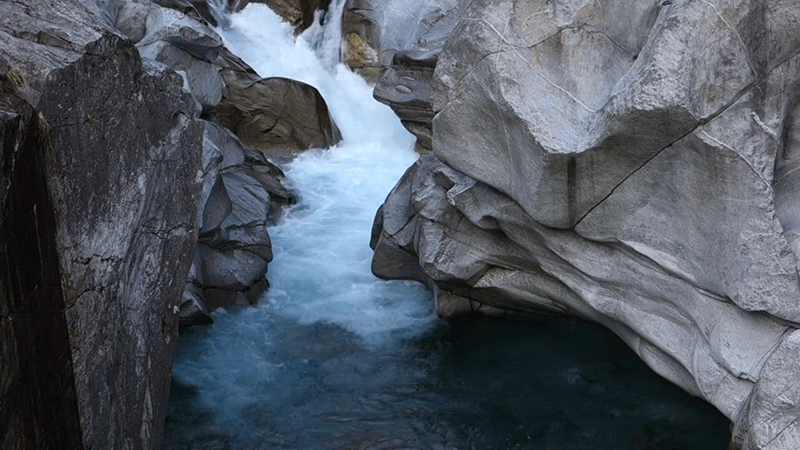 Relaxing Stream Water Flow GIF | GIFDB.com
