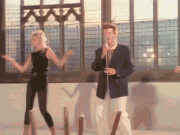 Rick Rolled Rick Astley Performance GIF | GIFDB.com