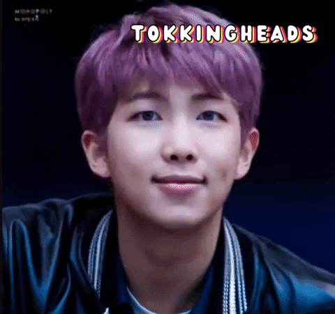 Rm Smiling Hmmmm GIF | GIFDB.com