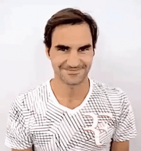 Roger Federer Shrugging GIF | GIFDB.com