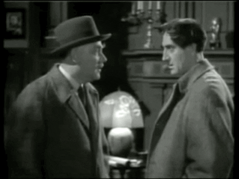 Ronald Howard Sherlock Holmes 1950 GIF | GIFDB.com