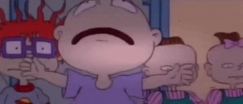 Rugrats Baby Tommy Pickles Scream GIF | GIFDB.com