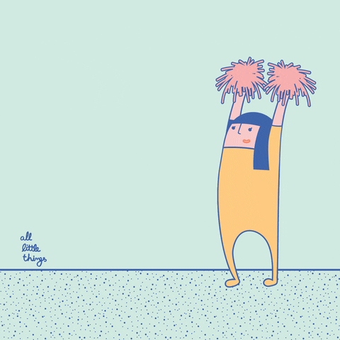 Run Cheer Animation GIF | GIFDB.com