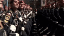 Russian Army Soldiers Marching Platoon GIF | GIFDB.com