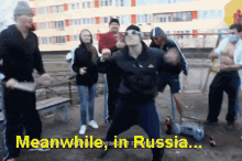 Russian Street Guys Funny Dancing GIF | GIFDB.com