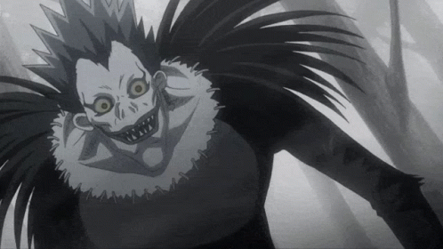 Ryuk Death Note Wanting Apple GIF | GIFDB.com