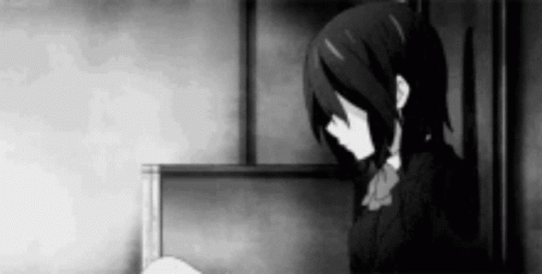 Sad Anime Crying Alone GIF | GIFDB.com