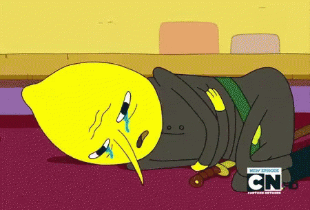Sad Lemongrab Crying GIF | GIFDB.com