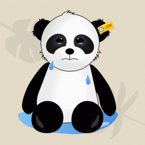 Sad Panda Cute Crying GIF | GIFDB.com