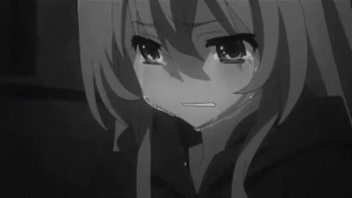 Sad Taiga Aisaka Anime Girl GIF | GIFDB.com