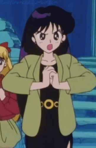 Sailor Mars Rei Hino Angry GIF | GIFDB.com