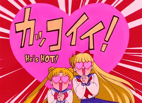 Sailor Moon Love Heart Eyes GIF | GIFDB.com