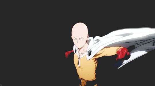 Saitama Aka One Punch Man GIF | GIFDB.com