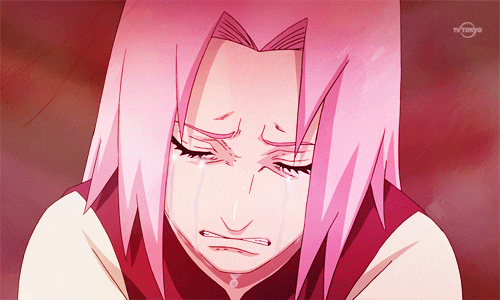 Sakura Haruno Crying GIF | GIFDB.com