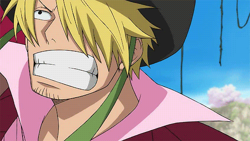 Sanji Swinging From A Vine GIF | GIFDB.com