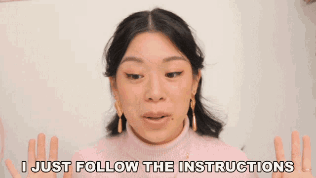 Sassy Girl Follow The Instructions