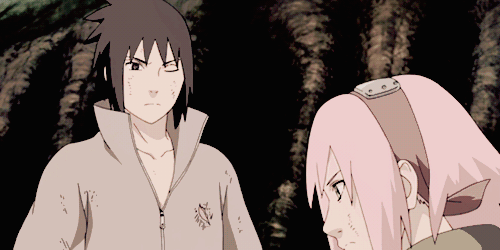 Sasusaku Sakura Sasuke Blushing GIF | GIFDB.com