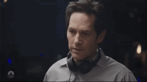 Saturday Night Live Paul Rudd Realization GIF | GIFDB.com