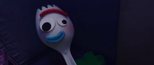 Scared Toy Story Forky Screaming GIF | GIFDB.com