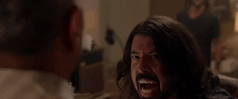 Scary Man Bite GIF | GIFDB.com