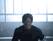 Scott Mccall Teen Wolf Angry And Screaming Werewolf GIF | GIFDB.com