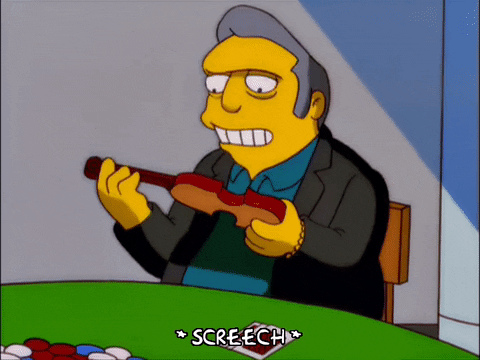 Screeching With Smallest Violin GIF | GIFDB.com