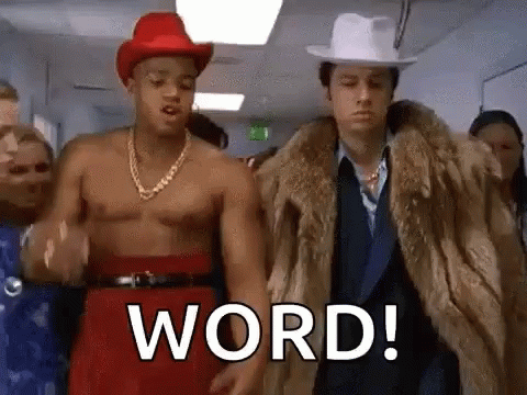 Scrubs Jd Turk Pimps Word GIF | GIFDB.com