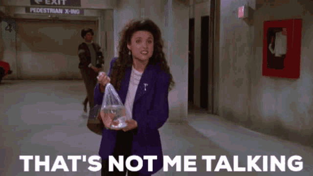 Seinfeld Julia Louis-dreyfus As Elaine Benes That's Science GIF | GIFDB.com