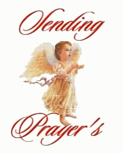 Sending Prayers Cute Little Angel GIF | GIFDB.com