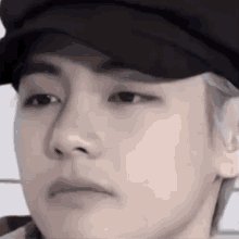 Serious Face Bts V Taehyung Blank Stare GIF | GIFDB.com