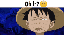 Serious Face Monkey D. Luffy For Real GIF | GIFDB.com