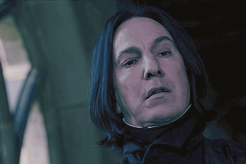 Severus Snape Skeptical GIF | GIFDB.com