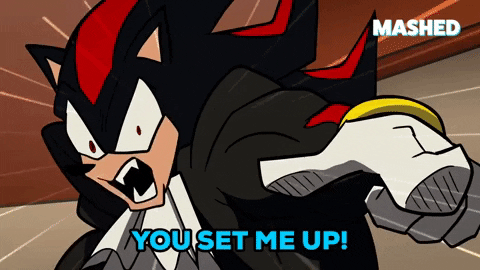Shadow The Hedgehog Set Up GIF | GIFDB.com
