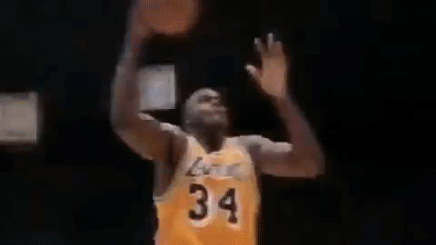 Shaq Dunk Close Up GIF | GIFDB.com