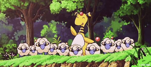 Sheep Ampharos Pokemon GIF | GIFDB.com