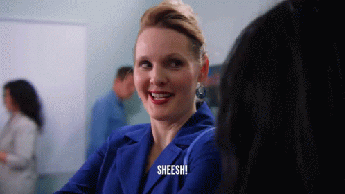 Sheesh Blonde Woman GIF | GIFDB.com