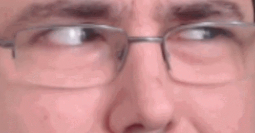 Shifty Eyes Loop Glasses GIF | GIFDB.com