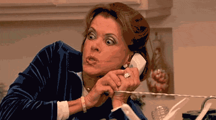 Shocked Woman Making Phone Call GIF | GIFDB.com