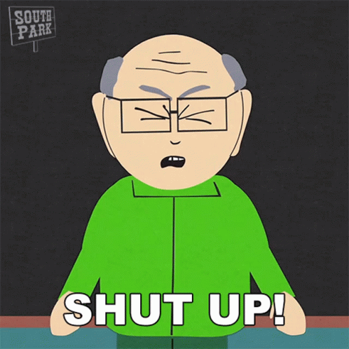 Shut Up South Park Mr. Garrison GIF | GIFDB.com