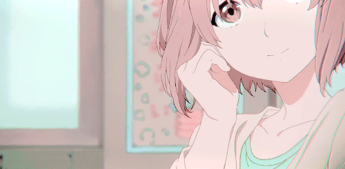 Silent Voice Shouko's Hearing Aid GIF | GIFDB.com