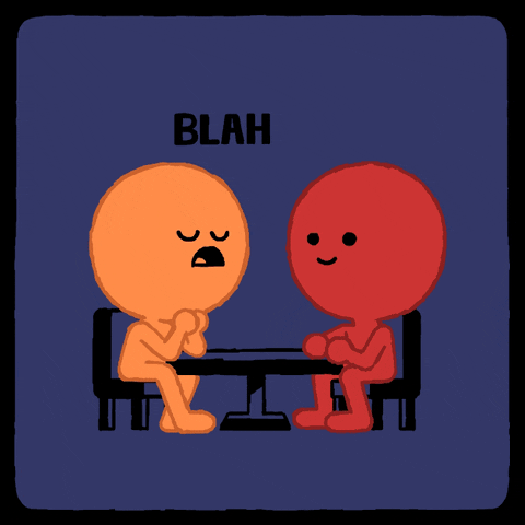 Simple Chit Chat GIF | GIFDB.com