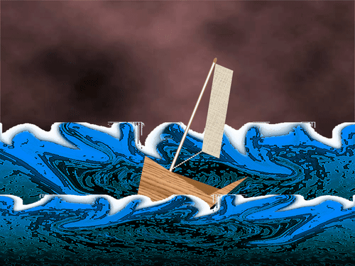Sinking Boat Paper Puppet Stop Motion Animaiton GIF | GIFDB.com