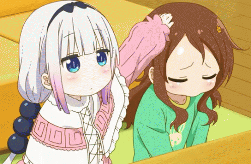 Sister Head Pat Anime Loop GIF | GIFDB.com